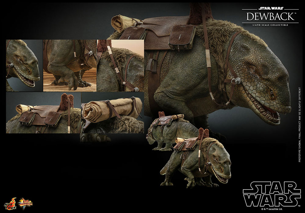 Dewback Star Wars Uma Nova Esperança MMS719 Hot Toys - Prime ...