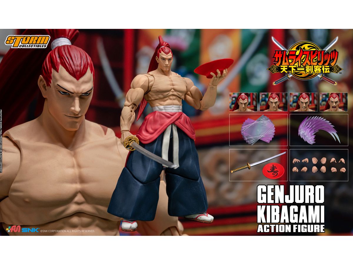 Genjuro Kibagami Samurai Shodown Storm Collectibles Prime Colecionismo Colecionando Clientes