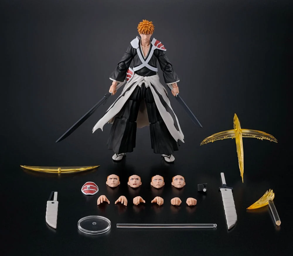 Ichigo Kurosaki Dual Zangetsu Bleach S.H. Figuarts Bandai - Prime ...