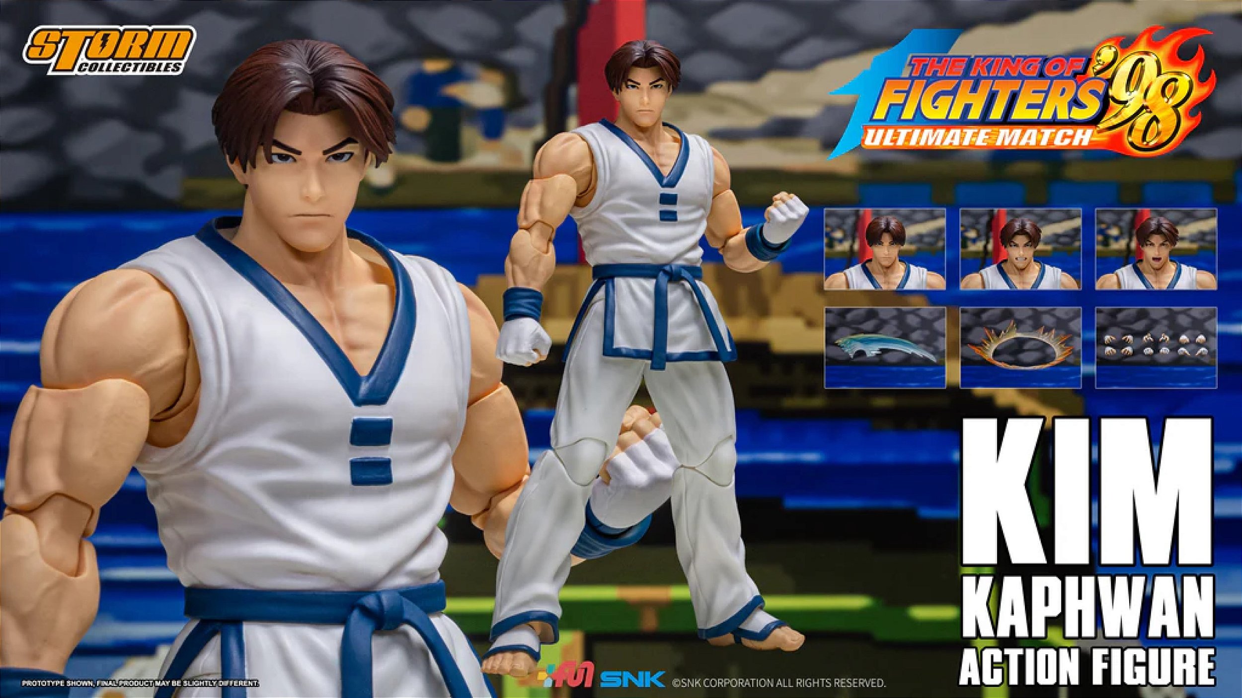 Kim Kaphwan The King of Fighters '98 Ultimate Match Storm Collectibles ...