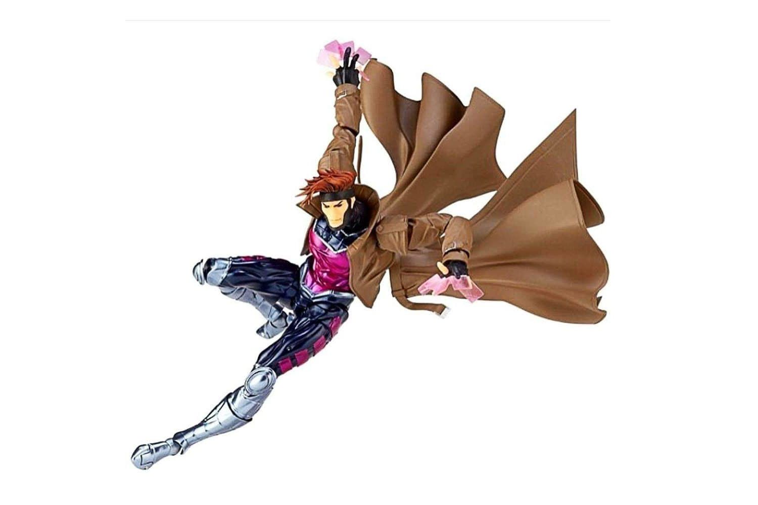 Gambit X-Men Marvel Comics Amazing Yamaguchi No.012 Revoltech Kaiyodo ...
