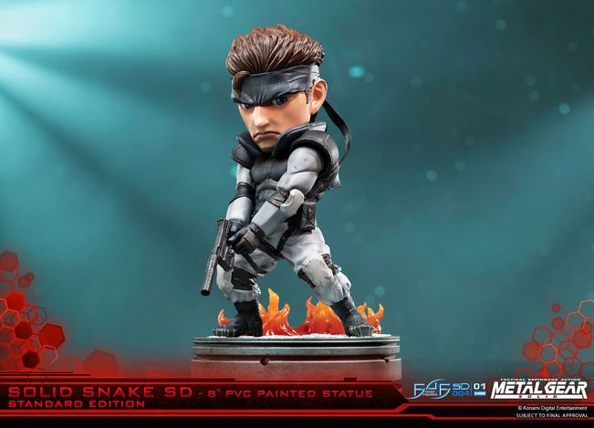 Solid Snake Metal Gear Solid First 4 Figures Original - Prime ...