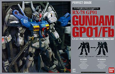 RX-78GP01 Gundam Zephyranthes Mobile Suit Gundam Perfect Grade Bandai ...