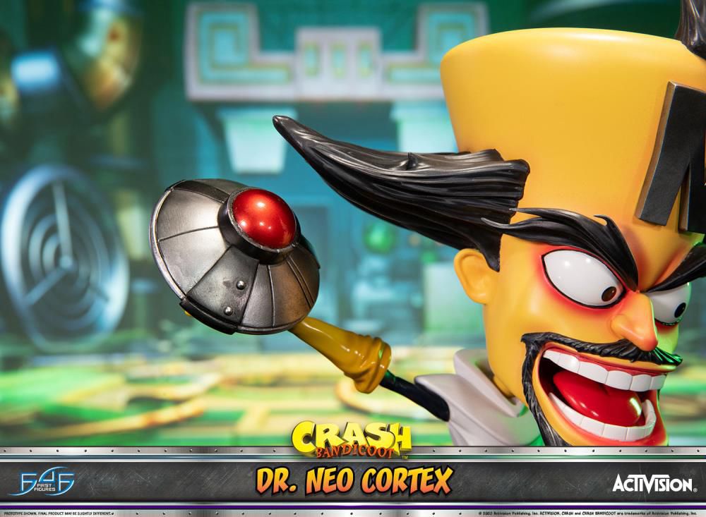 Dr. Neo Cortex Crash Bandicoot 3 First 4 Figures - Prime Colecionismo ...