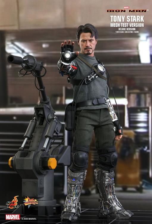 Tony Stark Mech Test 2.0 Homem de Ferro Movie Masterpiece Hot Toys ...