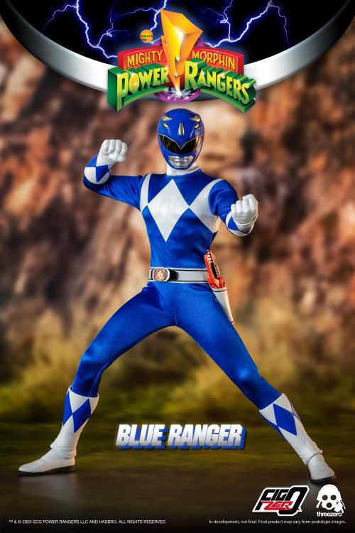 Ranger Azul Power Rangers Mighty Morphin Threezero original - Prime ...