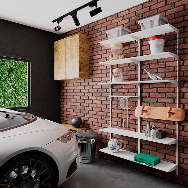 Garagem / Hobby Box Modular 1,20m - MDF - EcommiX - Soluções Modulares