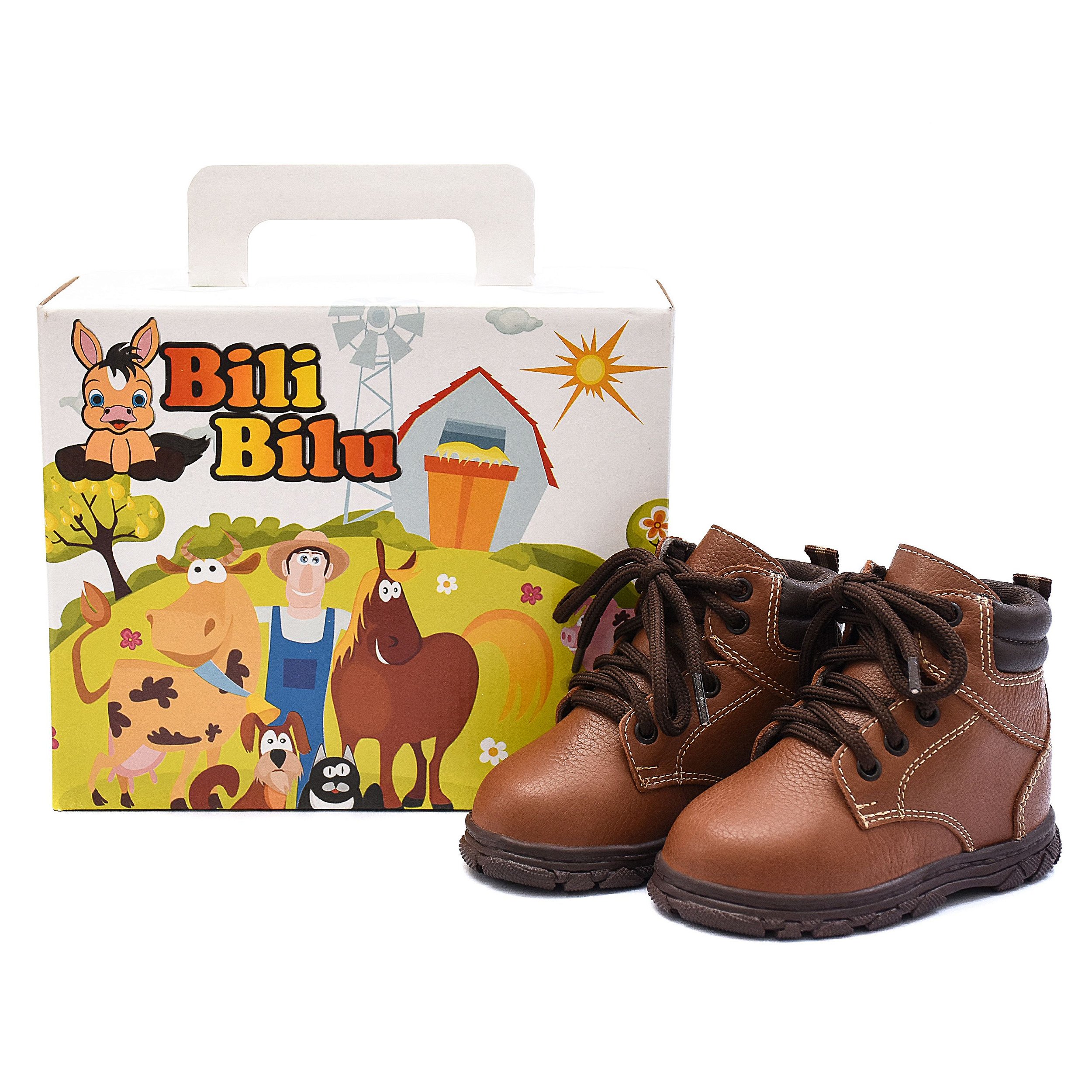 Coturno Infantil Unissex em Couro - Modelo 1907 | Bili Bilu - Bili Bilu