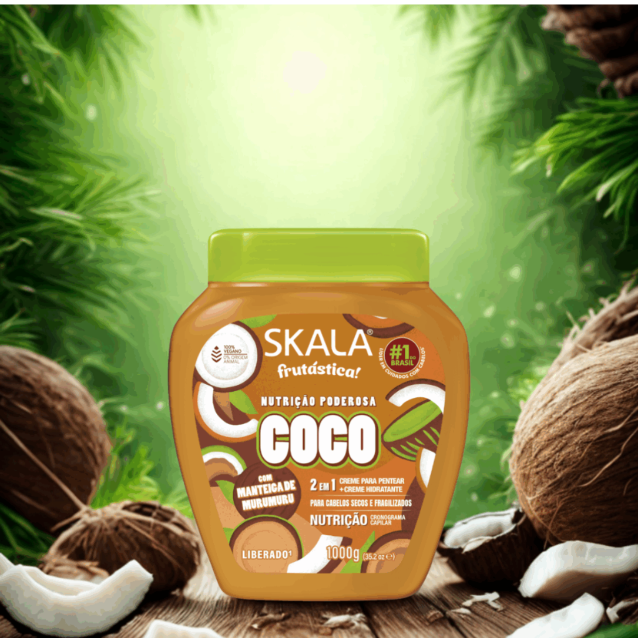 CREME TRATAMENTO SKALA OLEO DE COCO 1KG - FarmaViver - Farmácia Online ...