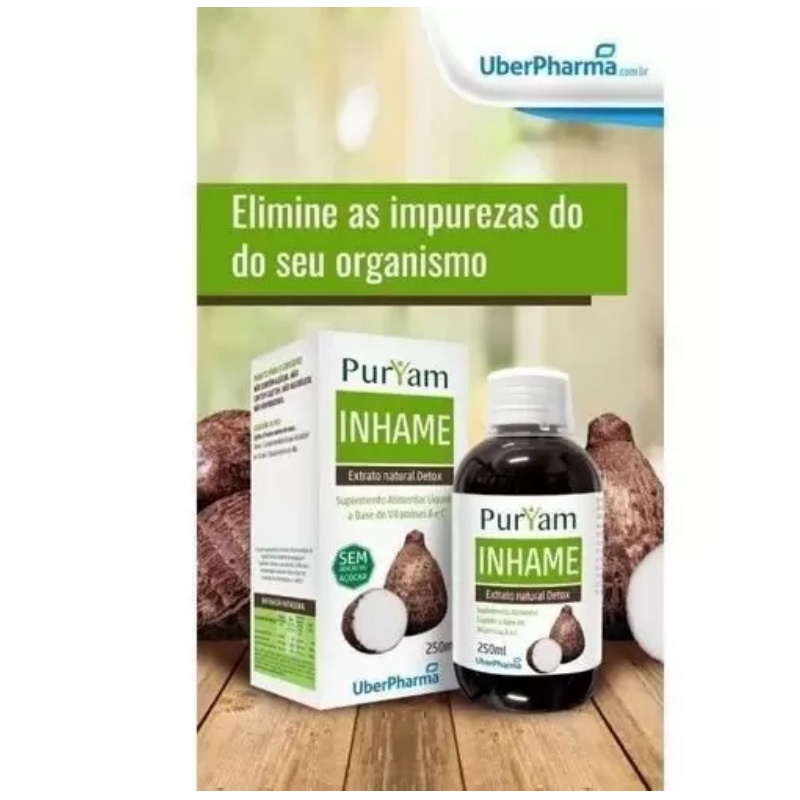 PURYAM ELIXIR DE INHAME 250ML UBERPHARMA - FarmaViver - Farmácia Online ...