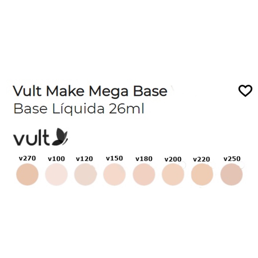 MEGA BASE LIQUIDA VULT V220 - FarmaViver - Farmácia Online 24 horas