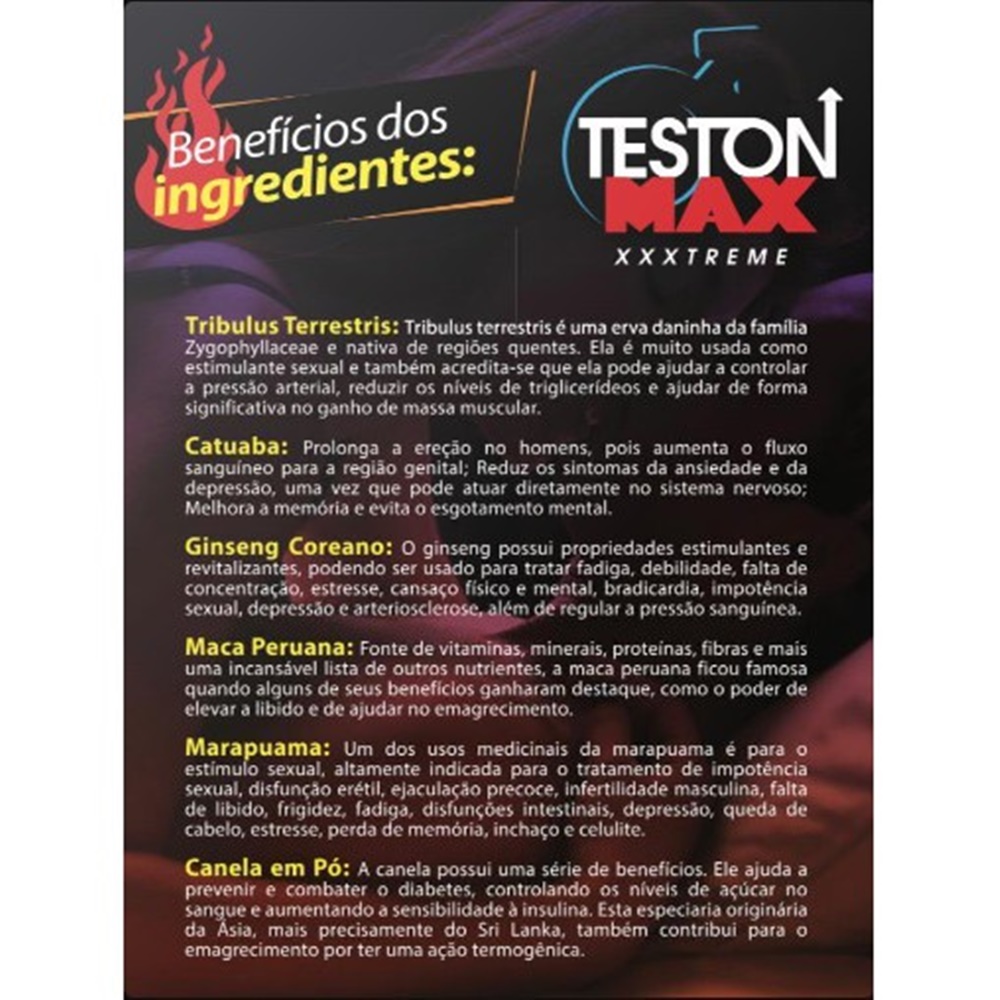 TESTON MAX XTREME MASCULINO 60 CAPSULAS - FarmaViver - Farmácia Online ...