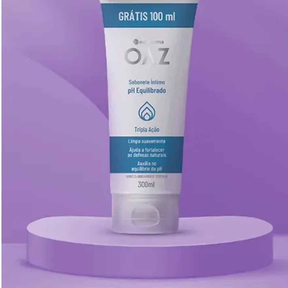OAZ SABONETE INTIMO PH EQUILIBRIO - FarmaViver - Farmácia Online 24 horas