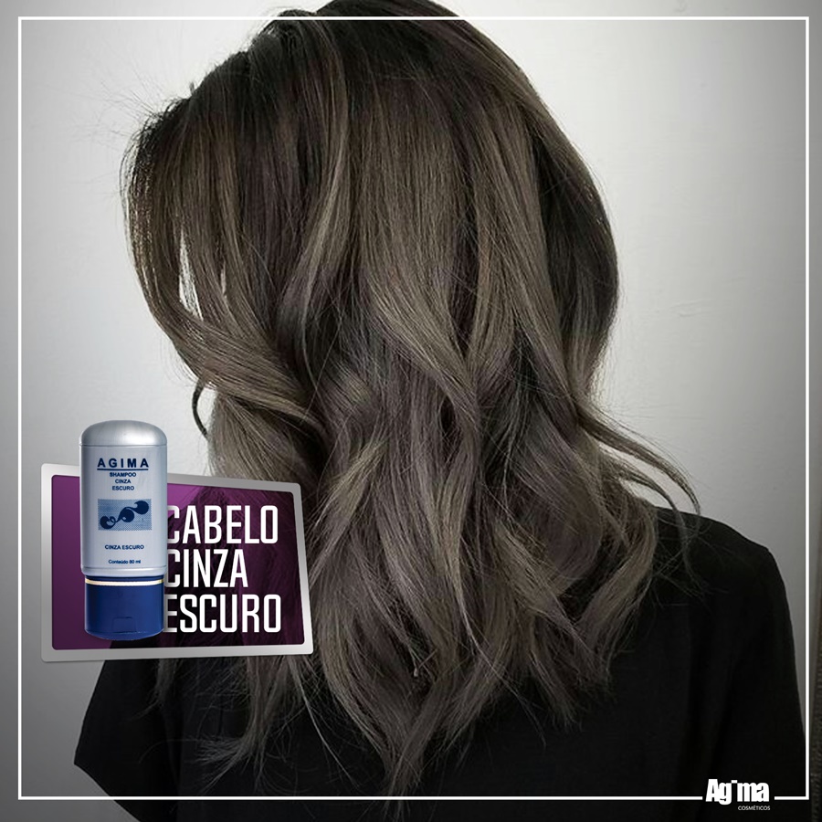SHAMPOO AGIMA CINZA ESCURO - FarmaViver - Farmácia Online 24 horas