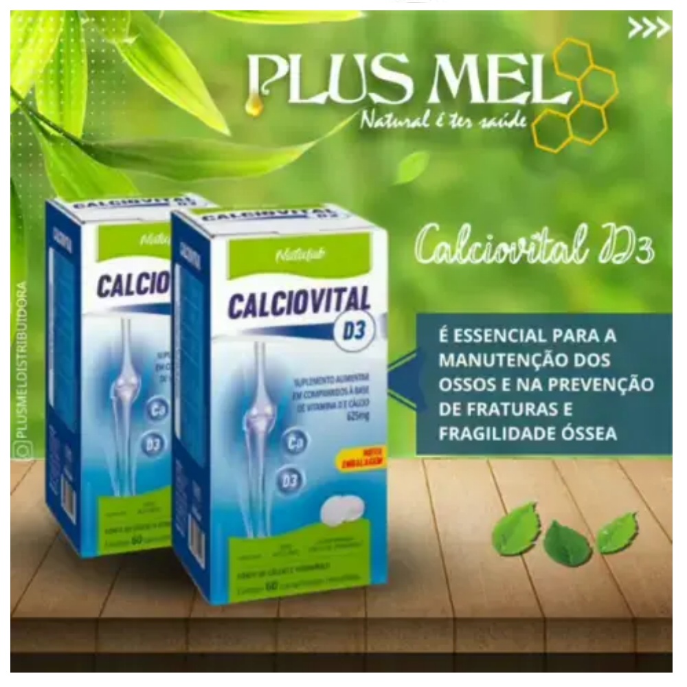 CALCIOVITAL D3 250ML NATULAB - FarmaViver - Farmácia Online 24 horas