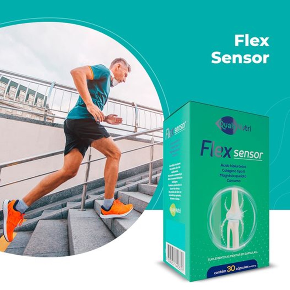 QUALYNUTRI FLEX SENSOR 500MG 30CAPS - FarmaViver