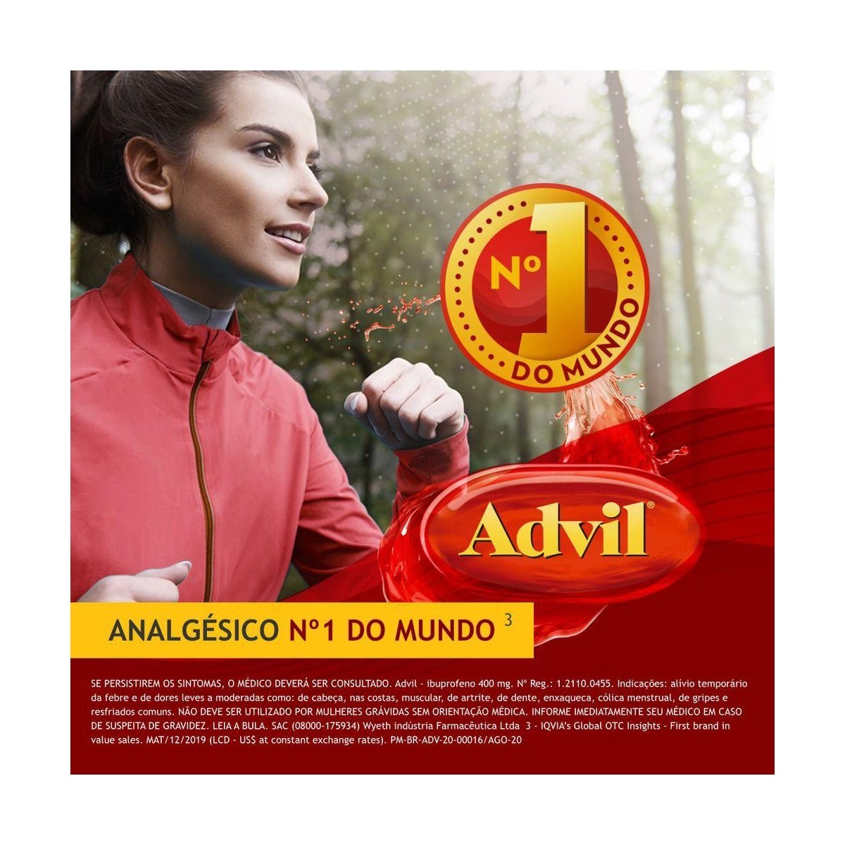 ADVIL 400MG 8 CAPS MOLES CAIXA - FarmaViver - Farmácia Online 24 horas