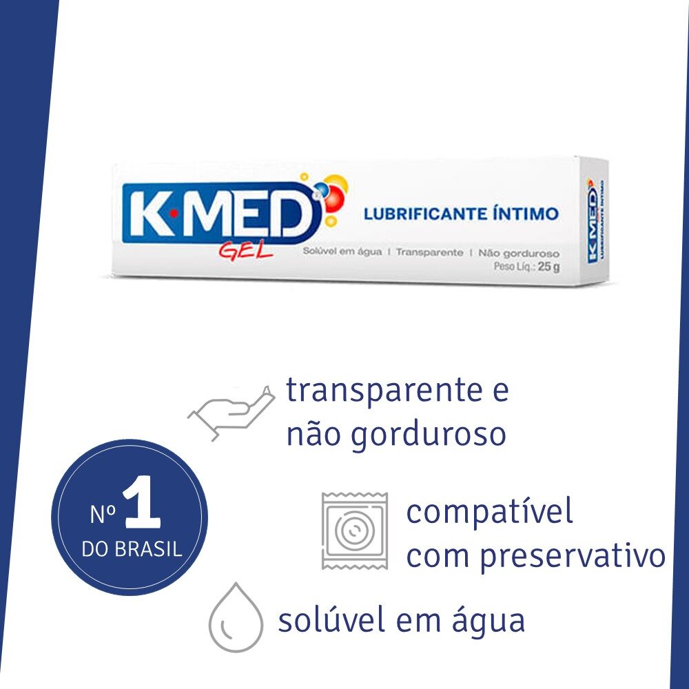 K-MED LUBRIFICANTE GEL INTIMO 25G - CIMED - FarmaViver - Farmácia ...