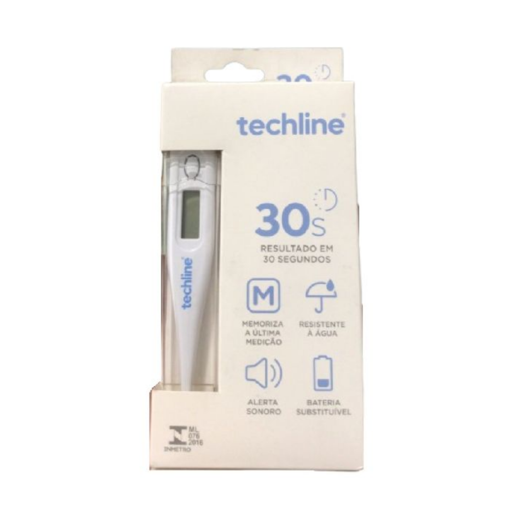 TERMOMETRO DIGITAL TECHLINE - FarmaViver - Farmácia Online 24 horas