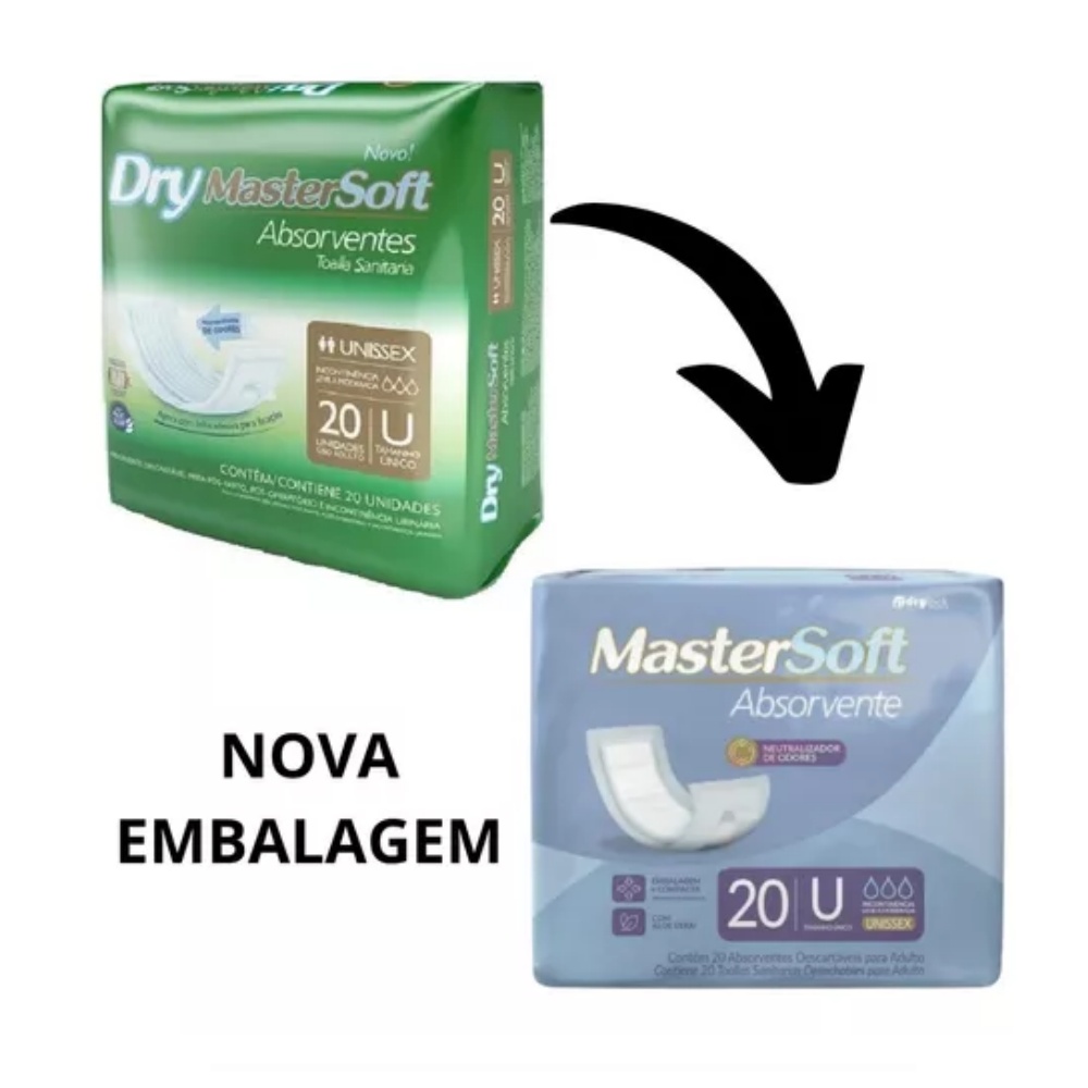 ABSORVENTE GERIATRICO DRY MASTER SOFT TAM.UNICO C/ 20 - FarmaViver ...