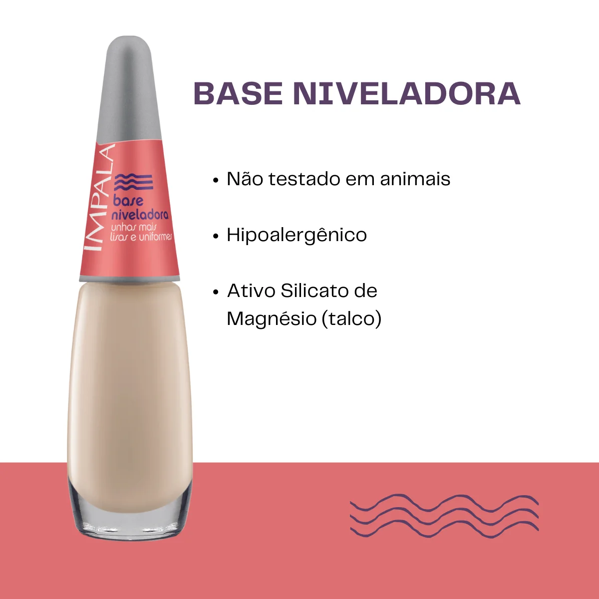 ESMALTE IMPALA BASE NIVELADORA 7,5ML - FarmaViver