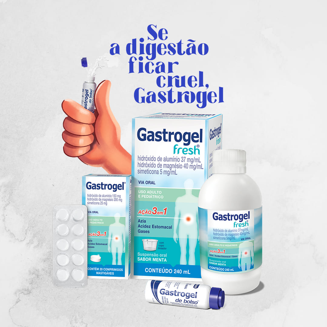 GASTROGEL 10CPR MASTIGAVEIS - FarmaViver - Farmácia Online 24 horas