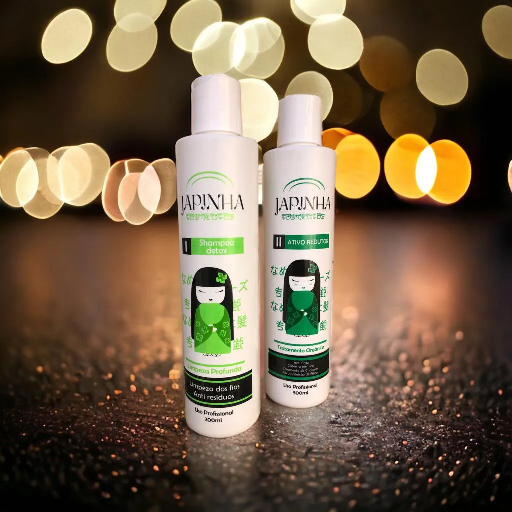 KIT PROGRESSIVA JAPINHA ORGANICA SHAMPOO 300ML+REDUTOR 300ML ...