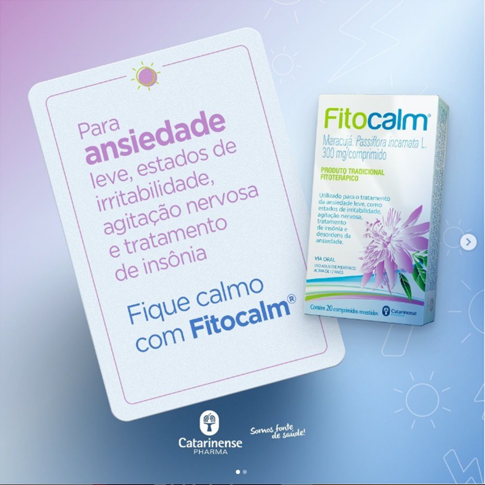 Passiflora , Fitocalm , pasalix - FarmaViver - Farmácia Online 24 horas