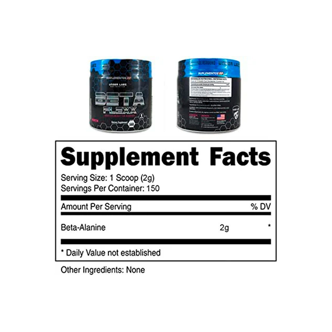 BETA ALANINA UNDER LABZ - 300G - Ninja Suplementos Curitiba - Loja ...