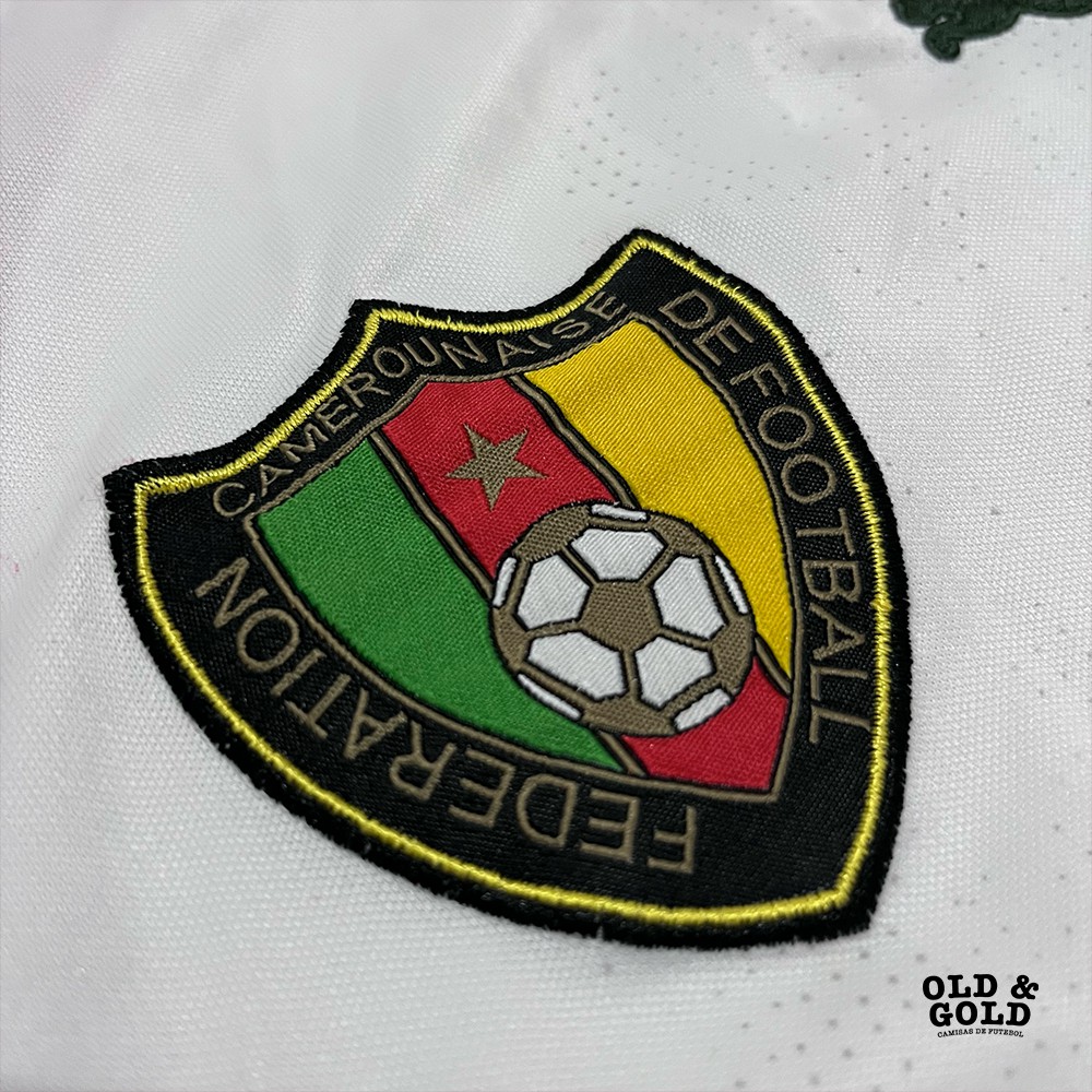 Camisa Camarões 2006 #9 (Eto'o) - G - Old & Gold