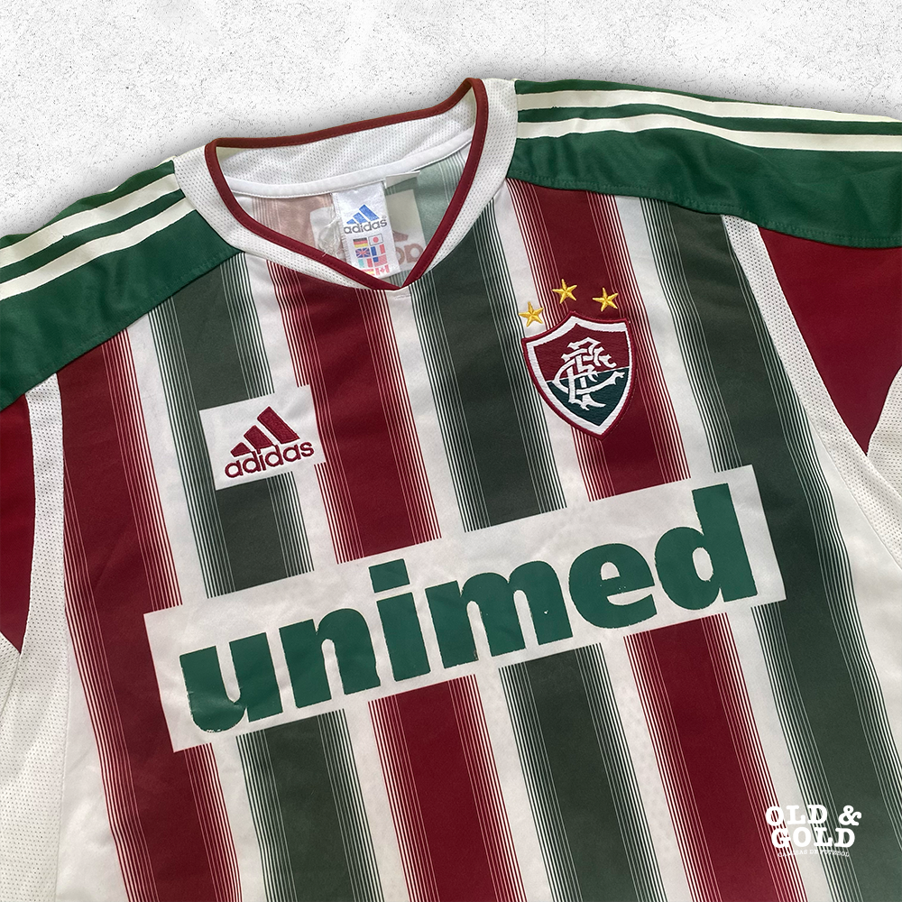 Camisa Fluminense 2005 #10 - G - Old & Gold