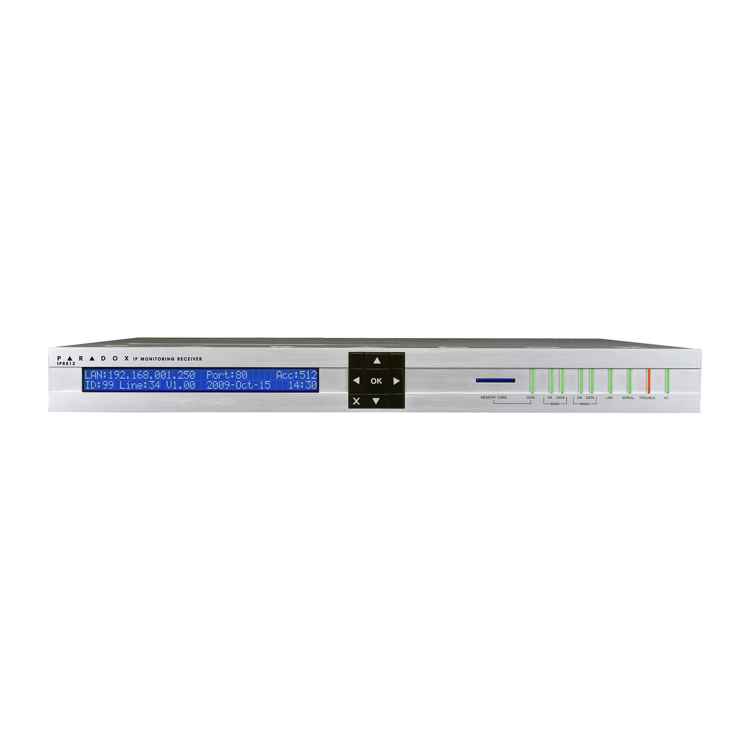 Receptora de Monitoramento GPRS / IP PARADOX IPR512 - Securi Store