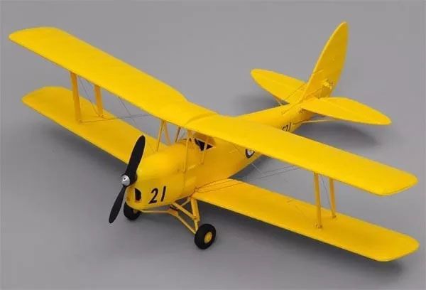 Aeromodelo elétrico Tiger Moth - BLIMPS