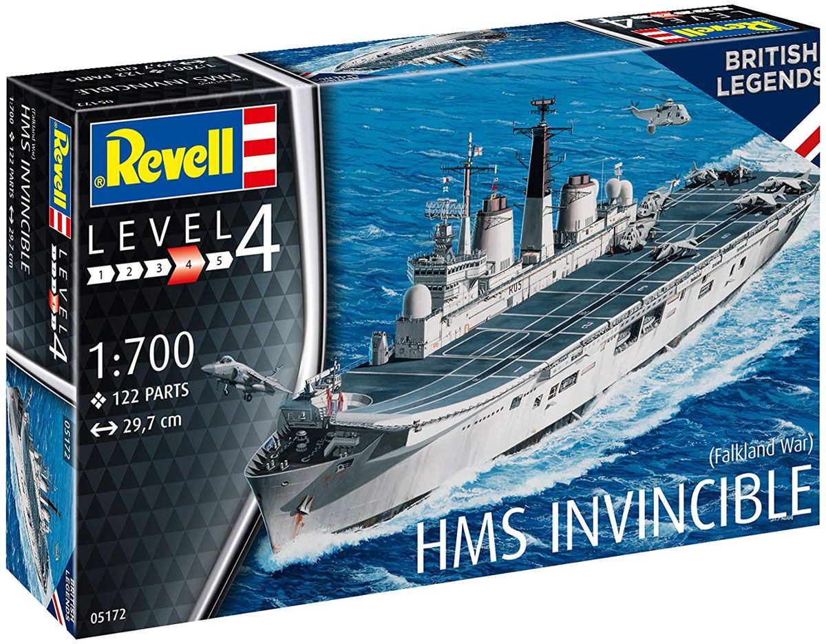 HMS Invincible (Falkland War) - 1/700 - Revell 05172 - BLIMPS