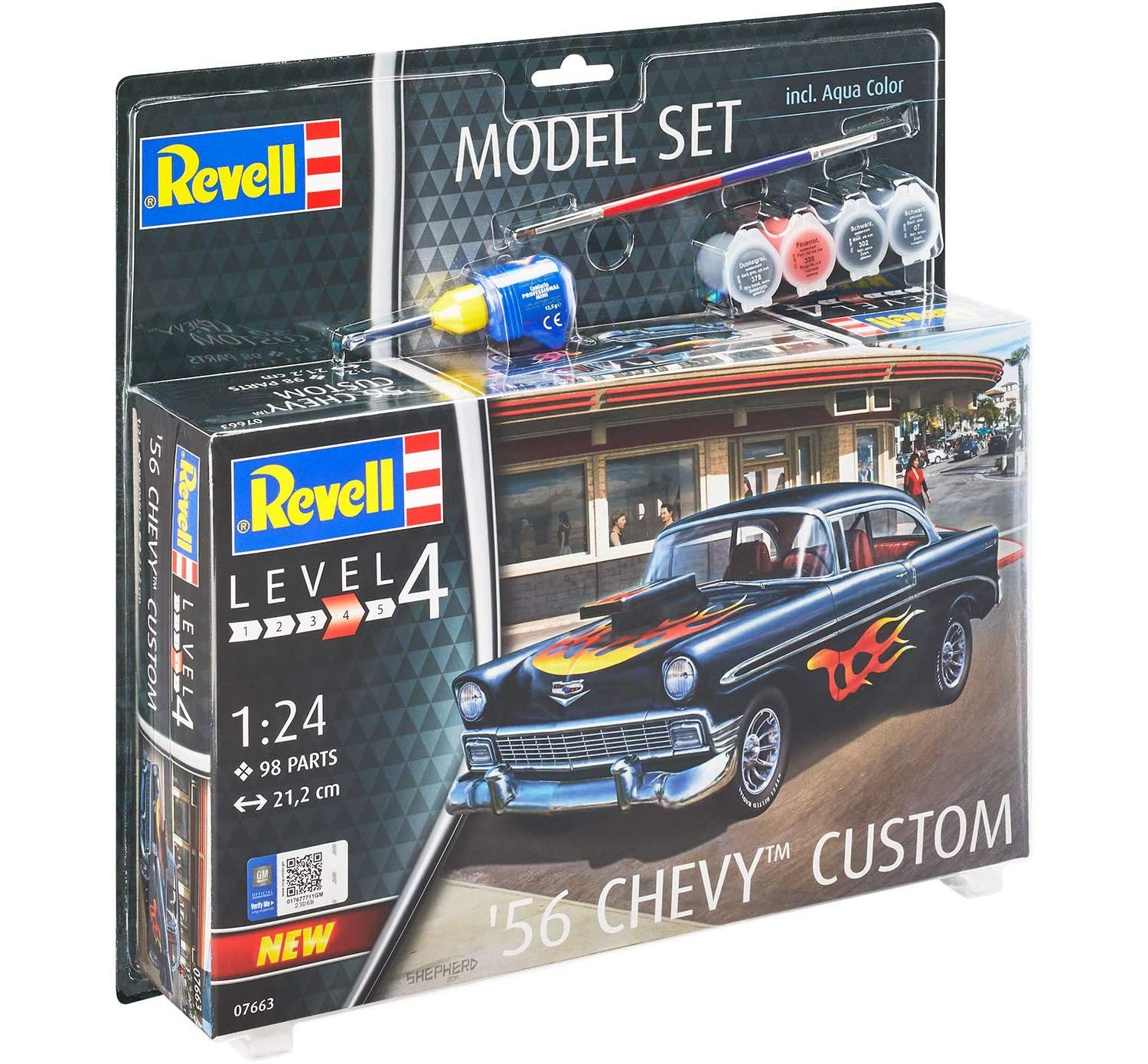 Model Set Chevy 1956 Custom - 1/24 - Revell 67663 - BLIMPS