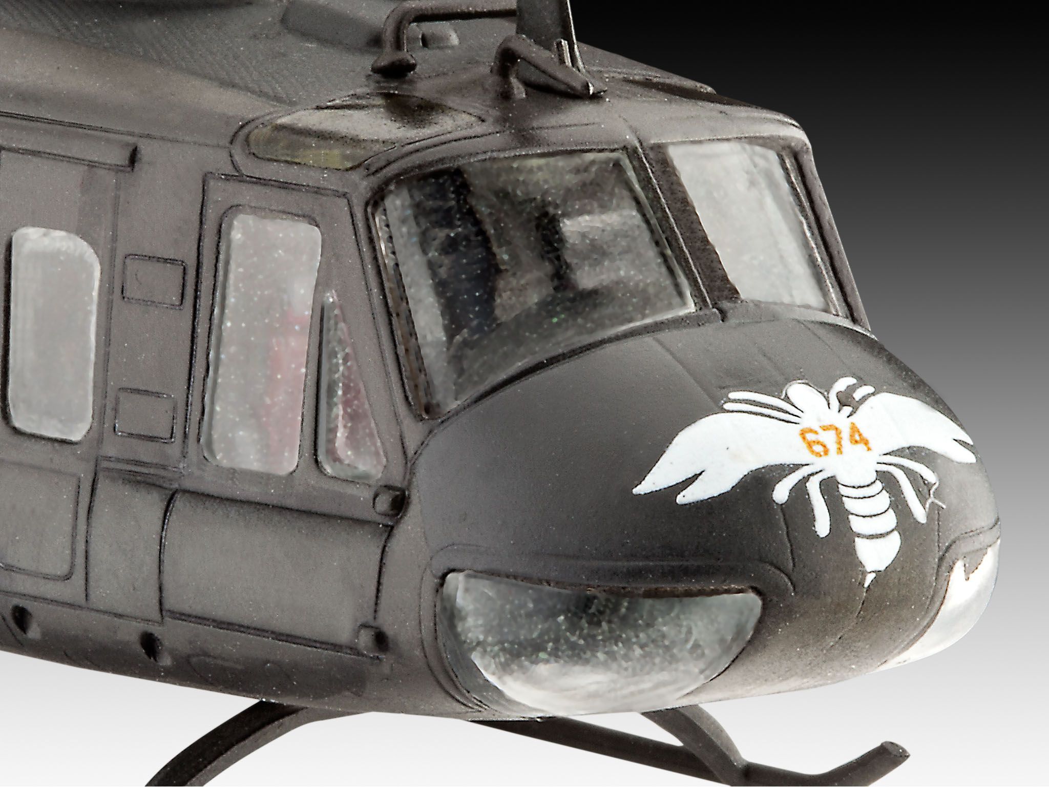 Bell UH-1H Gunship - 1/100 - Revell 04983 - BLIMPS