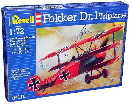 Fokker DR.1 Triplane - 1/72 - Revell 04116 - BLIMPS