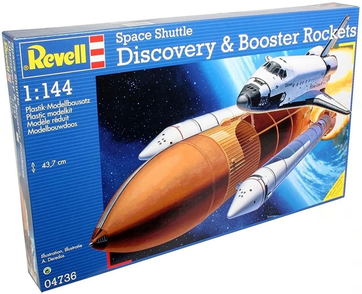 Space Shuttle Discovery + Booster Rockets - 1/144 - Revell 04736 - BLIMPS
