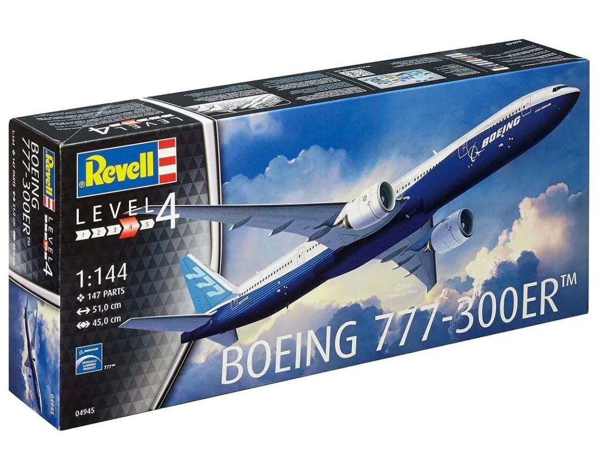 Boeing 777-300ER - 1/144 - Revell 04945 - BLIMPS