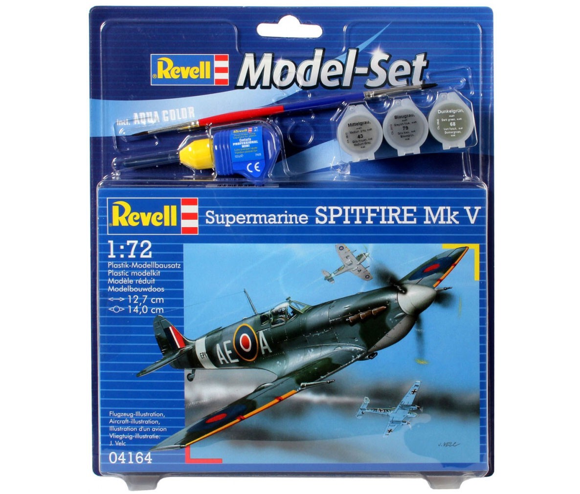 Model-Set Supermarine Spitfire Mk V - 1/72 - Revell 64164 - BLIMPS