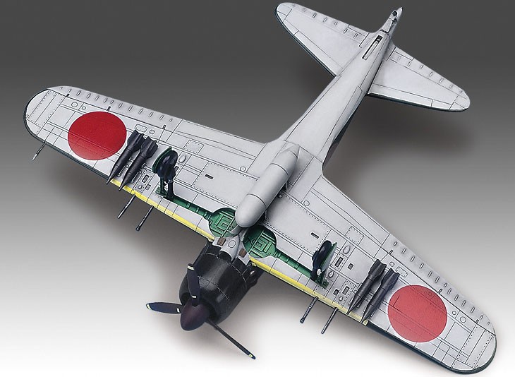 A6M5c Zero Fighter Type 52c - 1/72 - Academy 12493 - BLIMPS