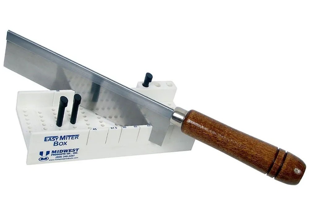 Easy Miter Box Deluxe (gabarito de corte com serra) - Midwest 1136 - BLIMPS