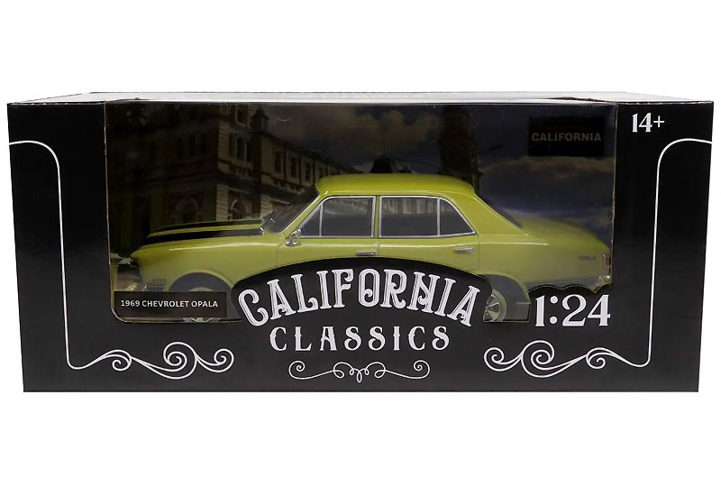Chevrolet Opala 4100 SS 1971 verde Sevilha 1/24 - California Classics ...