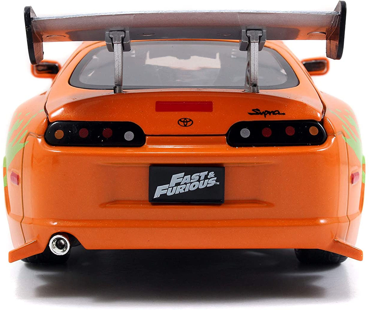 Miniatura Toyota Supra Velozes e Furiosos com boneco Brian - 1/24 - BLIMPS