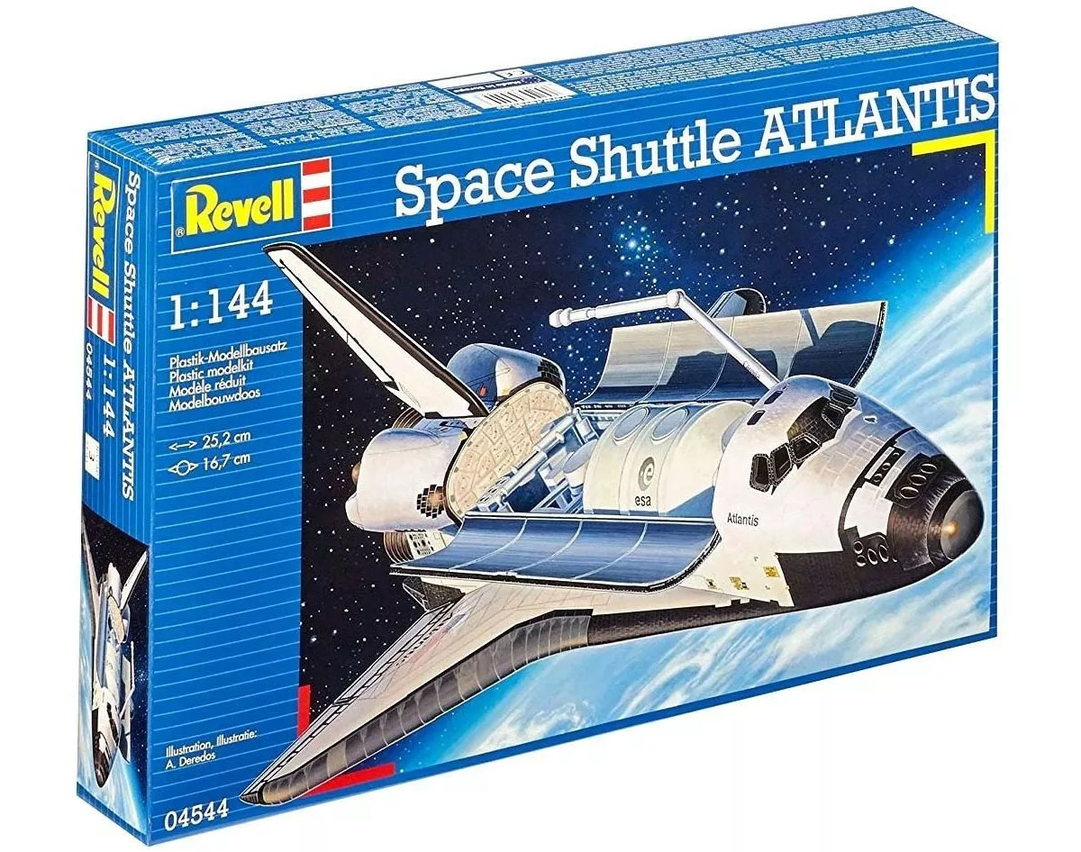 Space Shuttle Atlantis - 1/144 - Revell 04544 REEMBALADO - COMPLETO ...