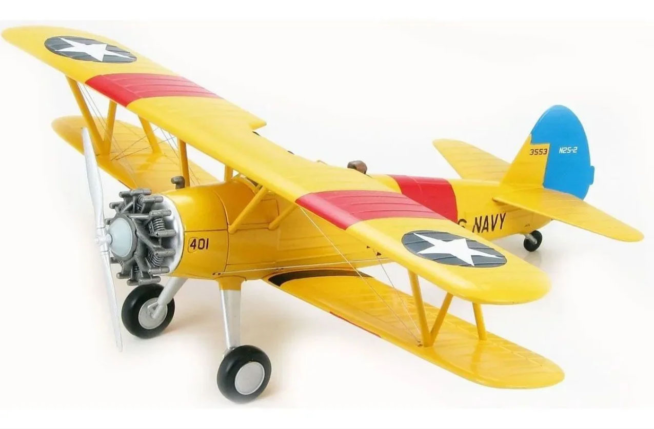 Boeing Stearman Kaydet - 1/72 - Revell 04676 REEMBALADO - COMPLETO - BLIMPS