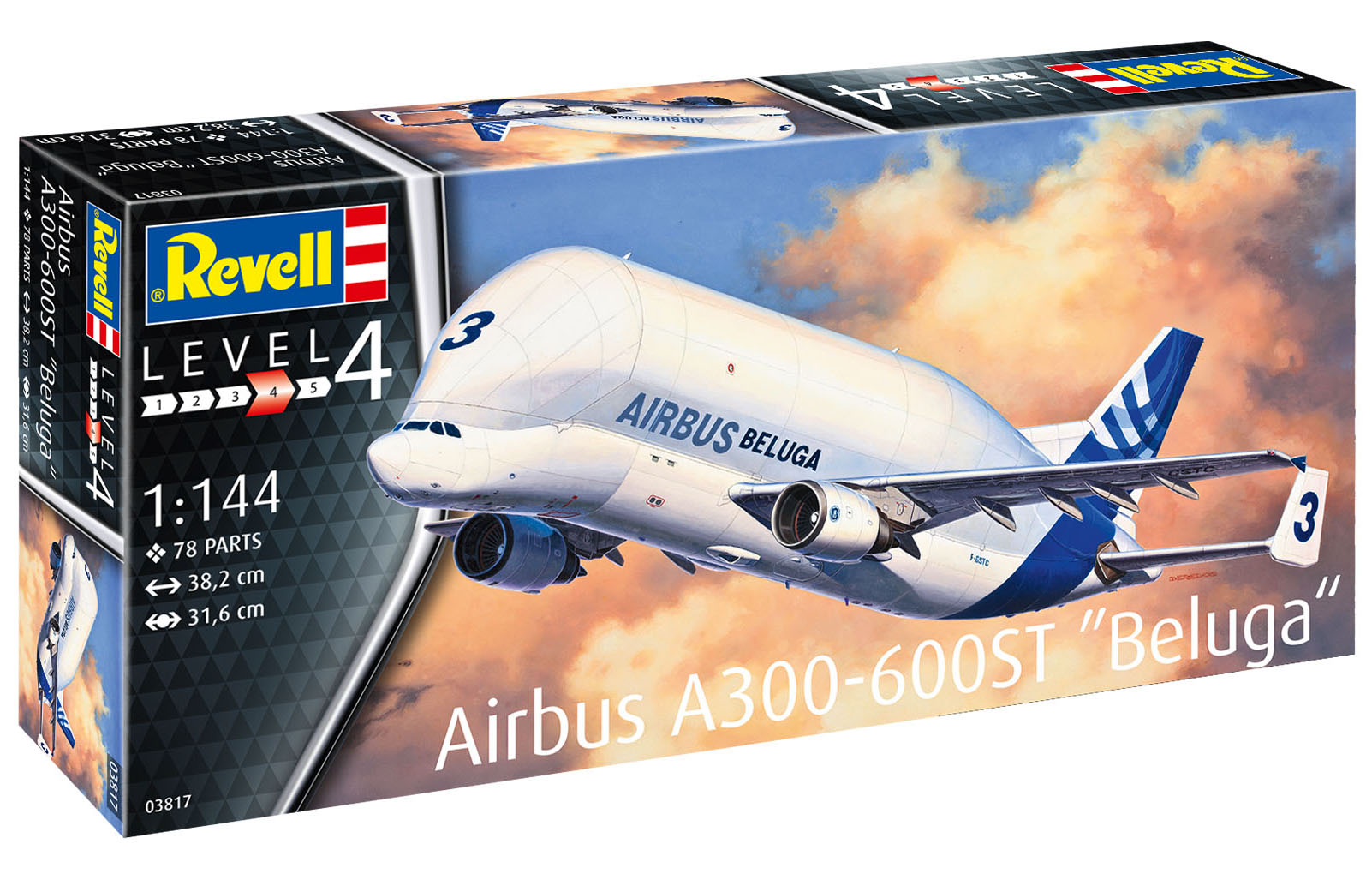Airbus A300-600ST "Beluga" - 1/144 - Revell 03817 - BLIMPS