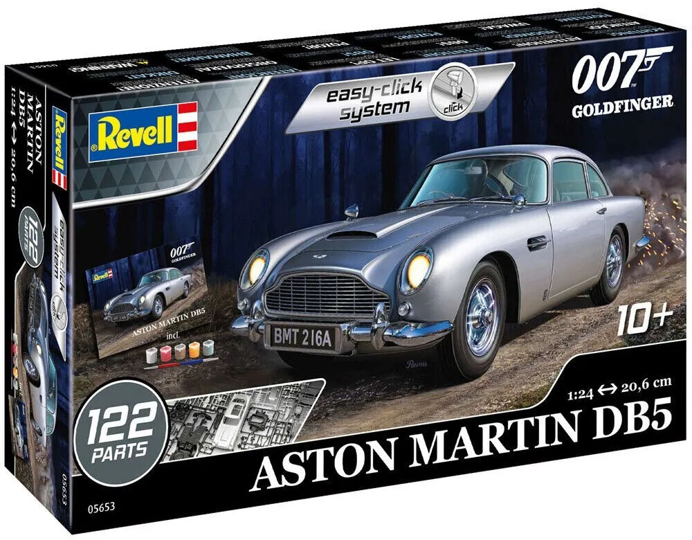 Aston Martin DB5 - James Bond 007 Goldfinger - 1/24 - Revell 05653 - BLIMPS