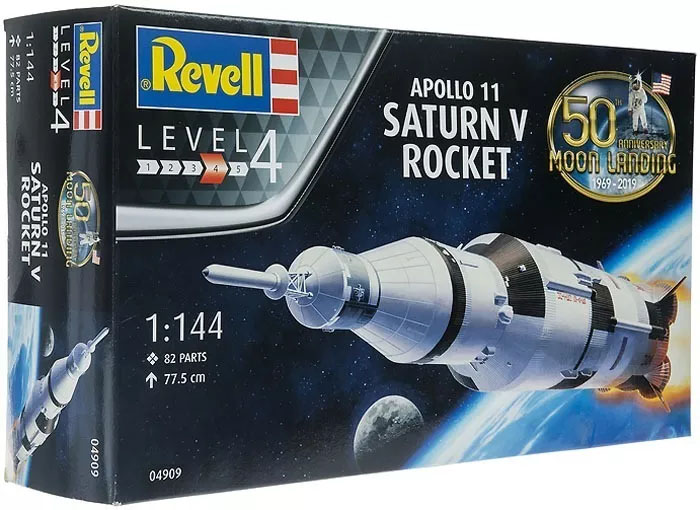 Foguete Saturn V (Apollo 11) - 1/144 - Revell 04909 - BLIMPS