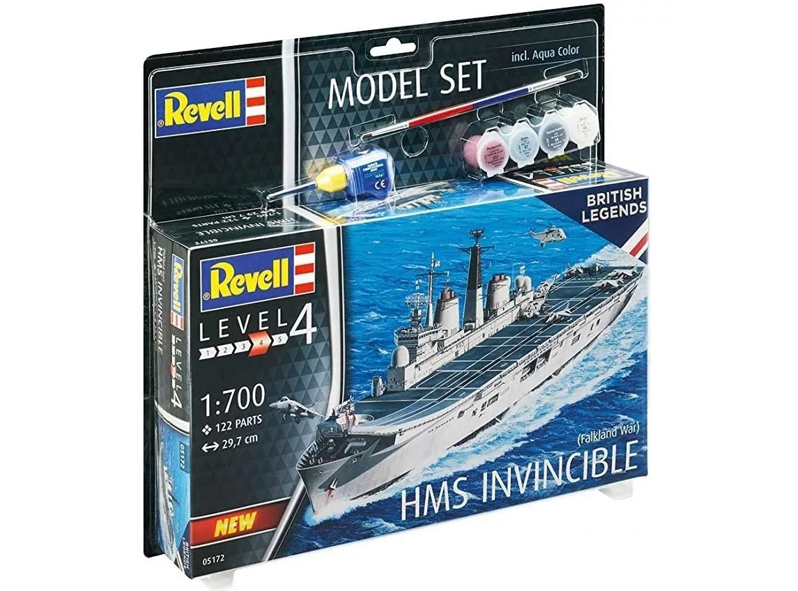 Model Set HMS Invincible (Falkland War) - 1/700 - Revell 65172 - BLIMPS